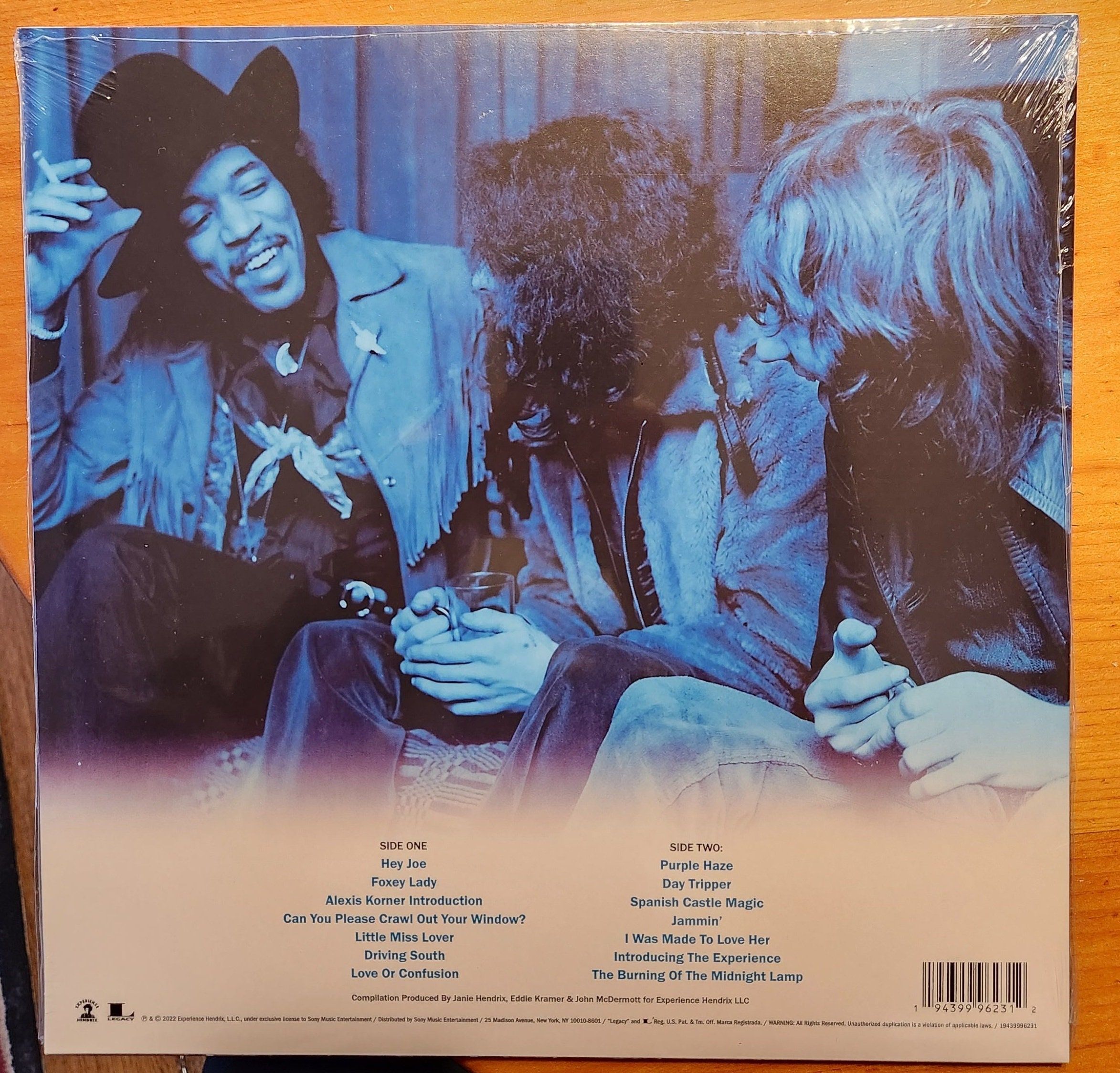 Jimi Hendrix the Jimi Hendrix Experience/bbc Sessions Sealed Lp 14 ...