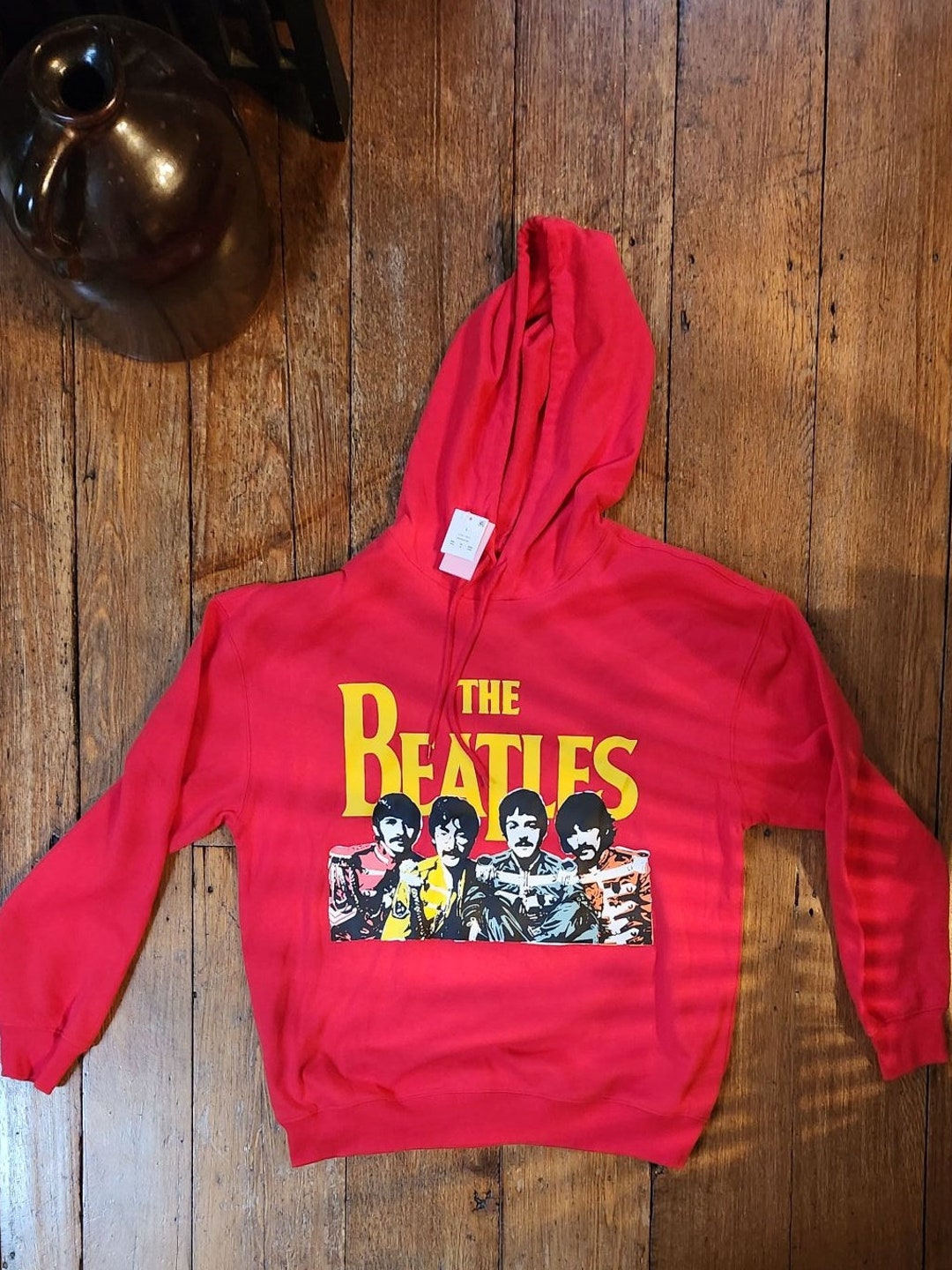 The Beatles Firey Red in Color C2022 Size Large New With Tags Awesome ...