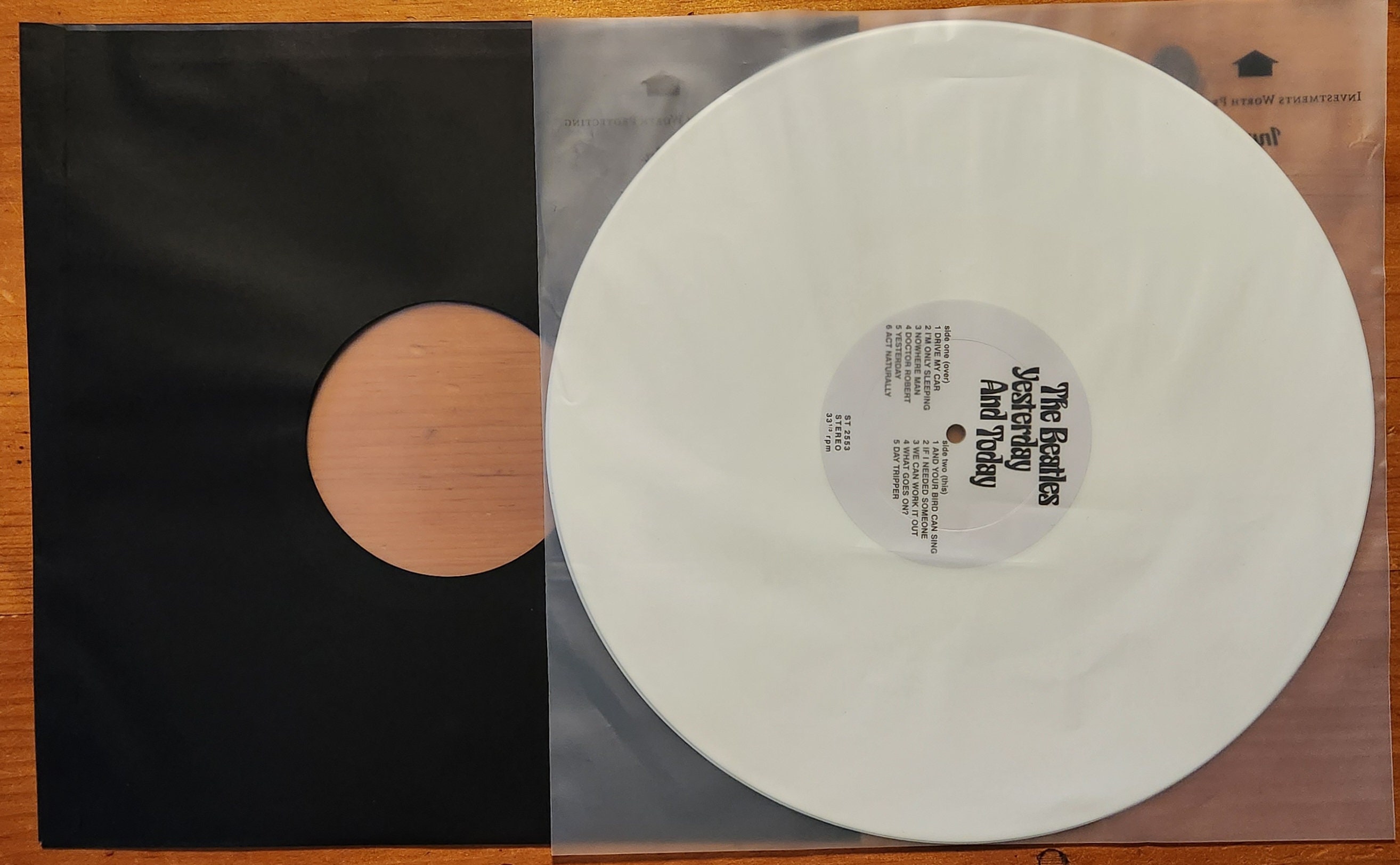 The Beatles Butcher Block Cover Yesterday and Today Colored - Etsy