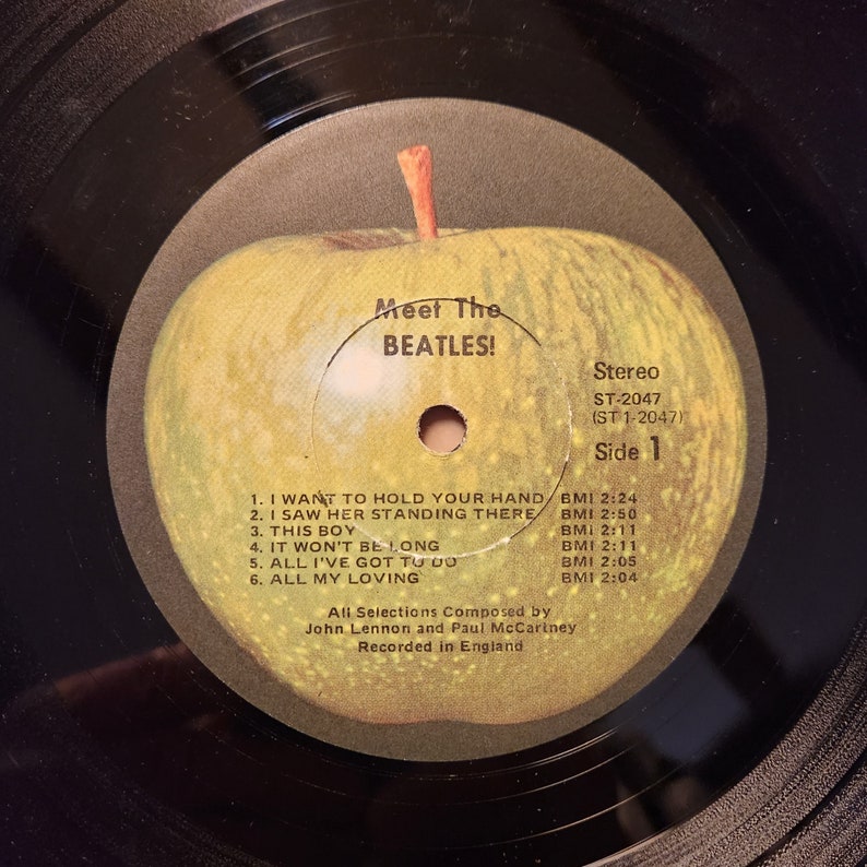 The Beatles/meet the Beatles/first Original Capitol/apple Lp to Be ...