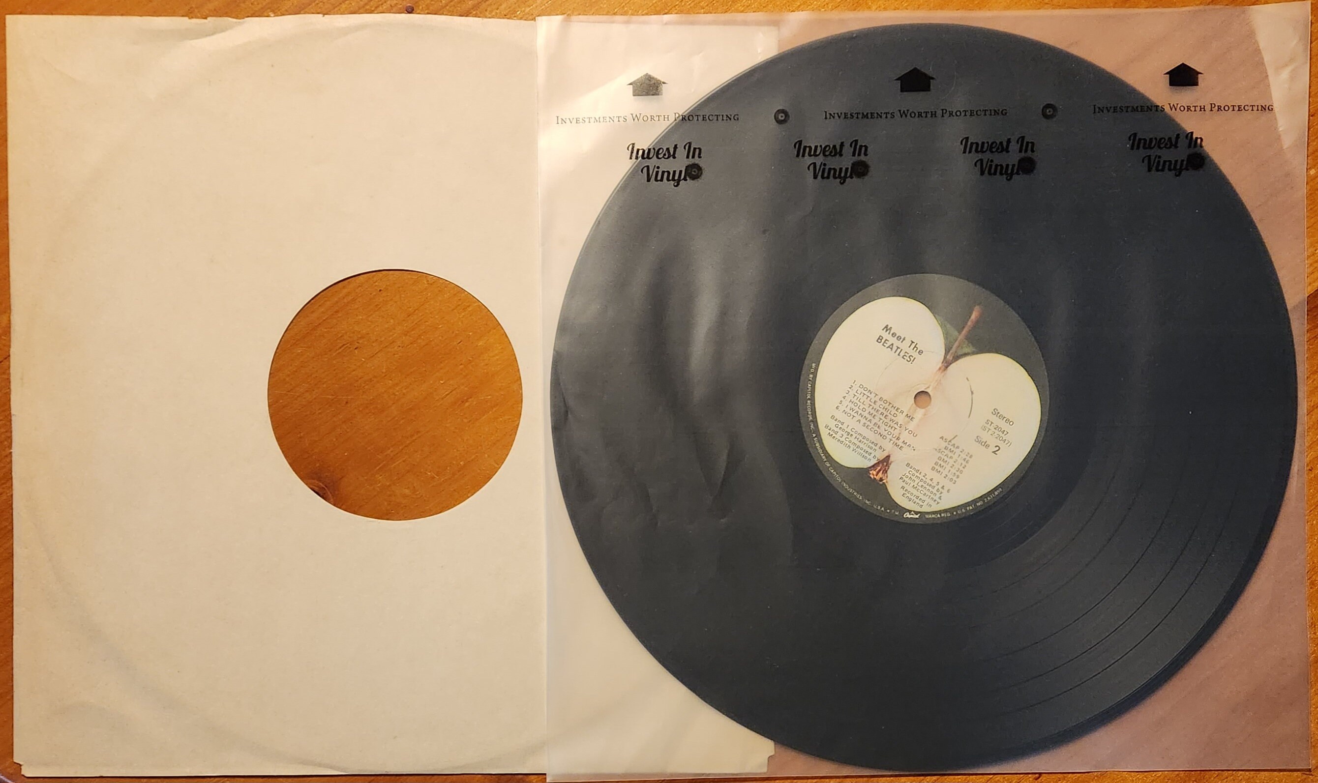 The Beatles/meet the Beatles/first Original Capitol/apple Lp to Be ...