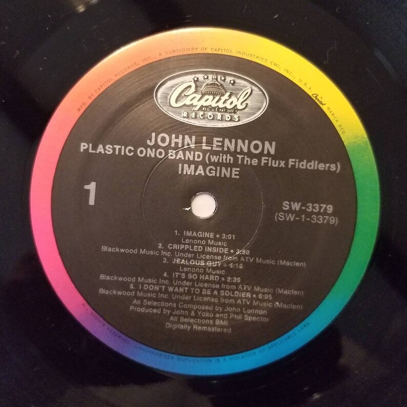 John Lennon/imagine/lp/super/rare Digital Remastered Vinyl Edition ...