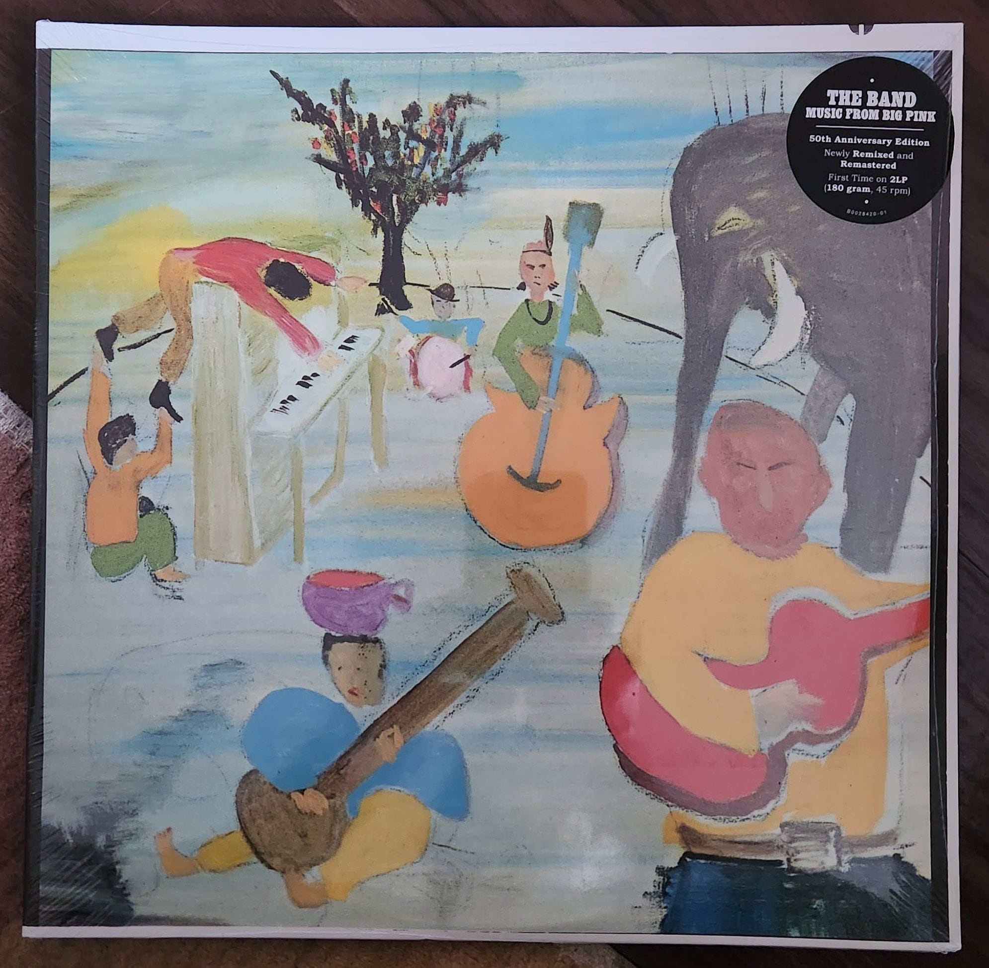 The Band/music From the Big Pink/audiophile Copy/capitol Records/hard ...