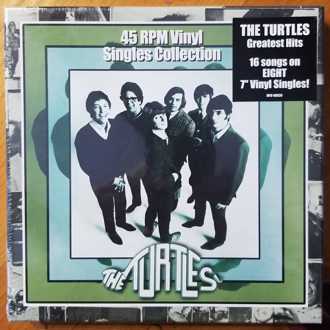 The Turtles 45 RPM Vinyl Singles Collection Greatest Hits 16 Songs 0n ...