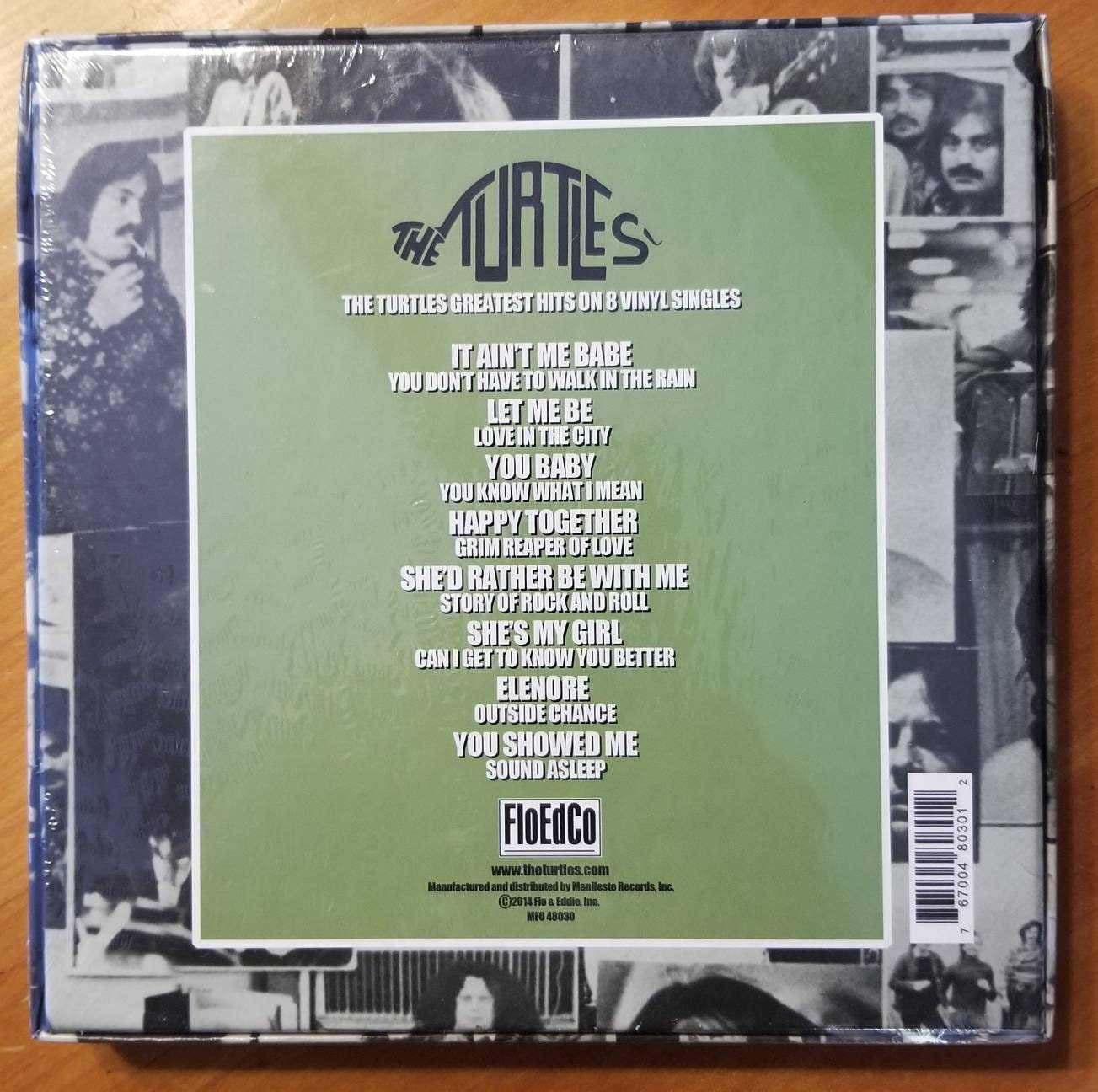 The Turtles 45 RPM Vinyl Singles Collection Greatest Hits 16 Songs 0n ...