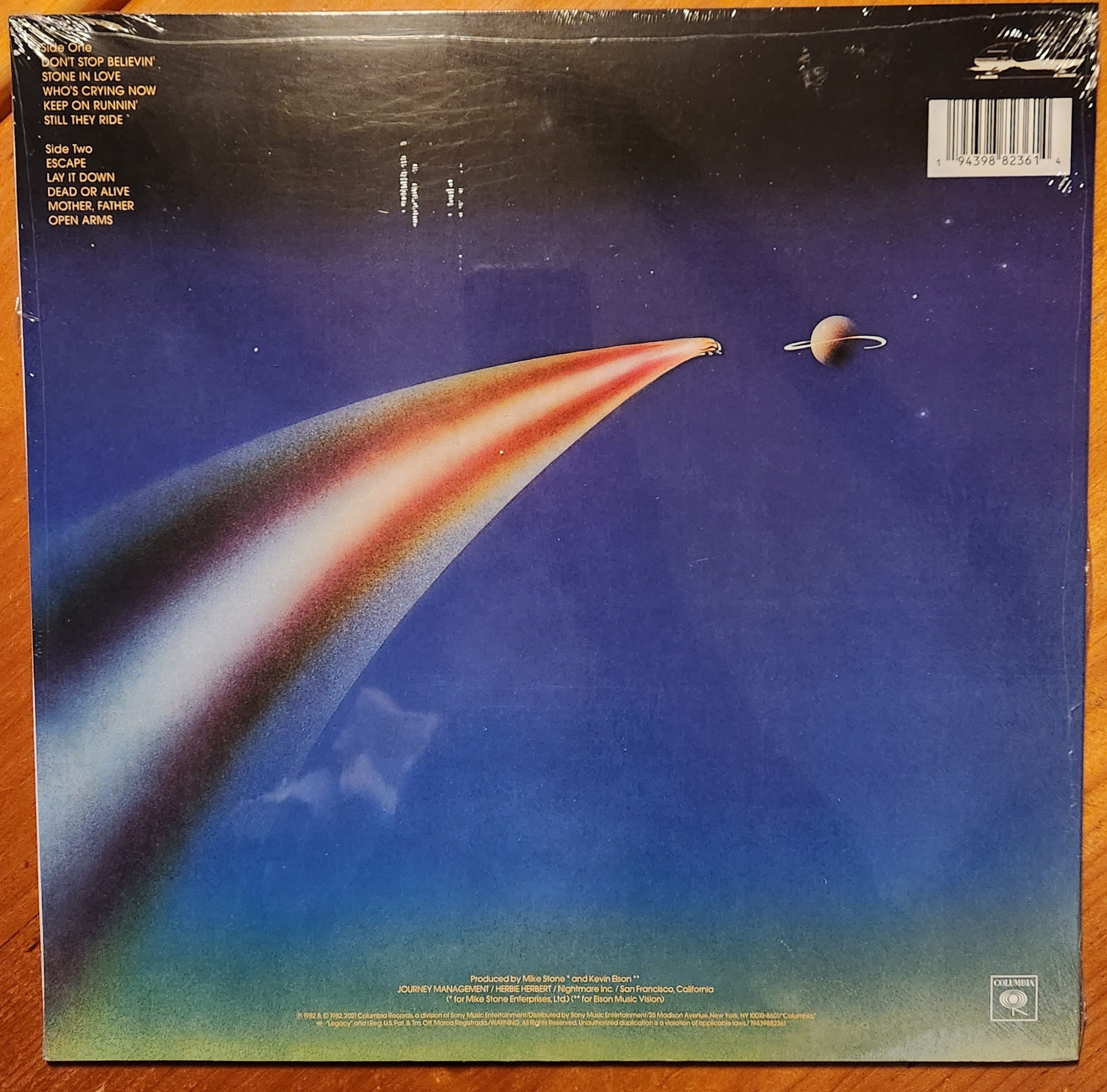 Journey Esc4p3/lp C2021/sealed/columbia Records/ Amazing Sealed Copy ...