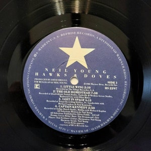 Neil Young Hawks and Doves Lp Amazing Condition Reprise Records HS 2279 ...