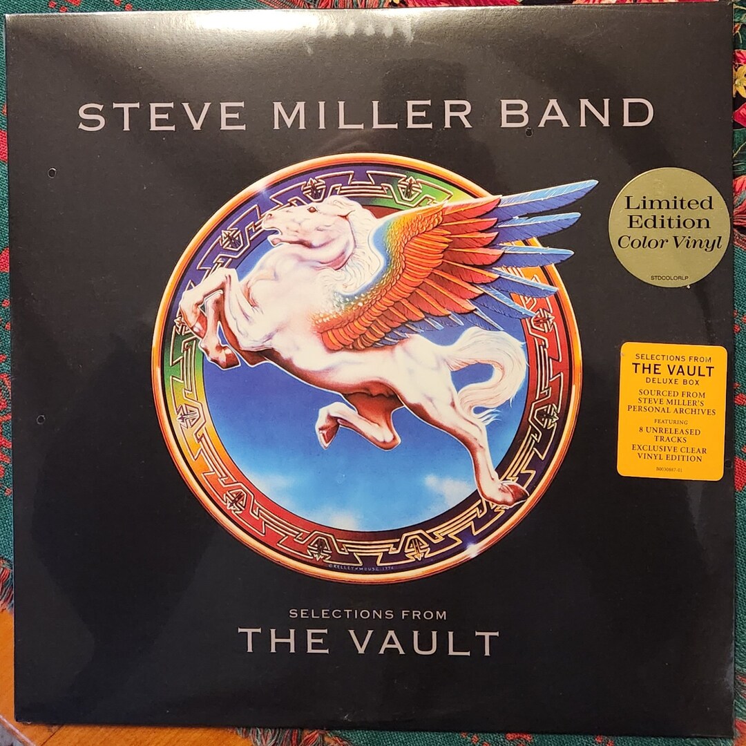 Steve Miller the Vault Lp 2019 Capitol Records Sealed Lp Audiophile Lp ...