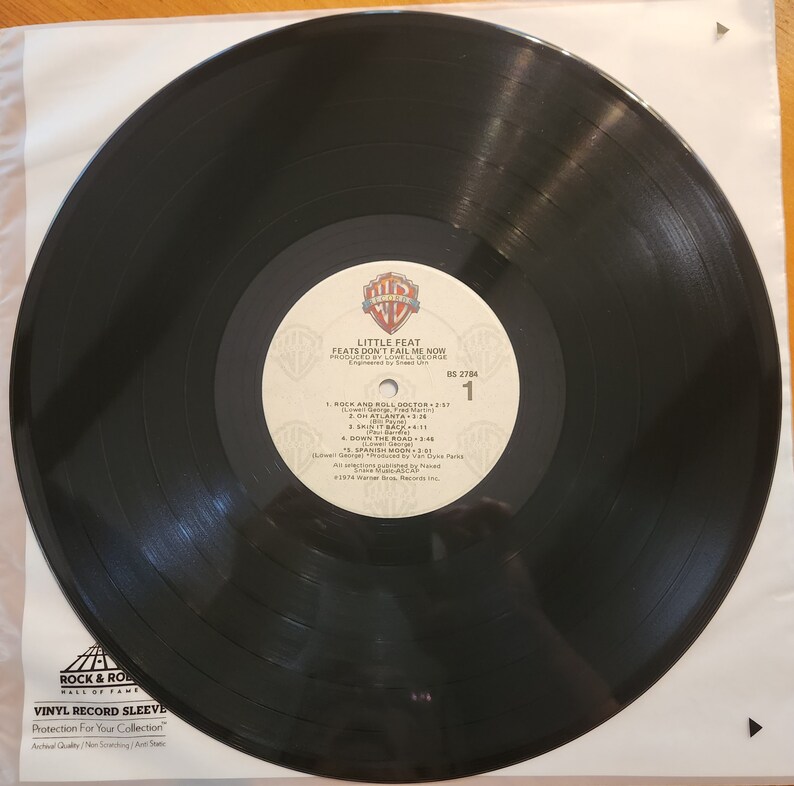 Little Feet/feels Don't Fail Me Now/warner Bros Records/bs-2784 ...