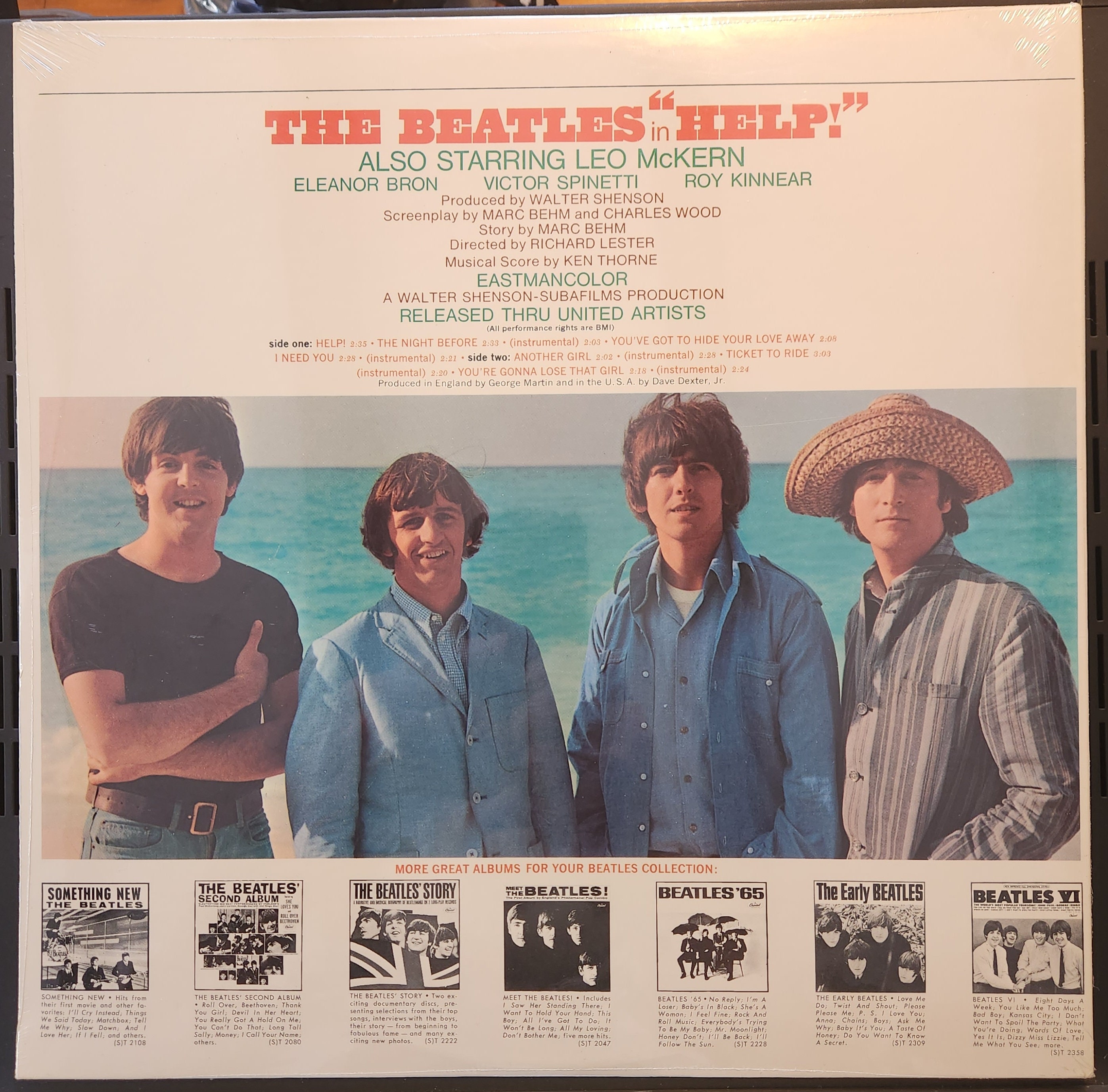 The Beatles Help Original Motion Picture Soundtrack Capitol Records ...