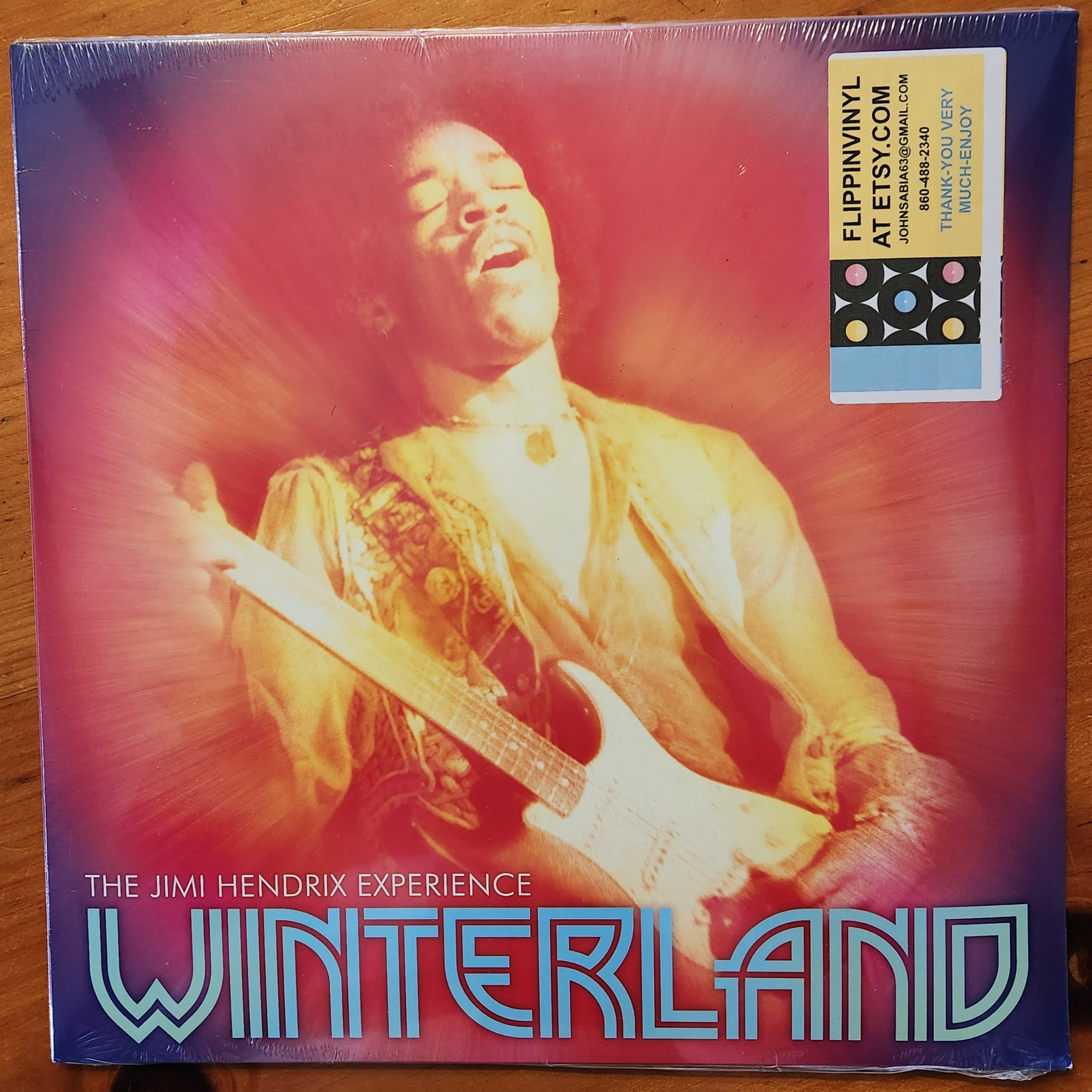 Jimi Hendrix the Jimi Hendrix Experience/live at Winterland Sealed Lp ...