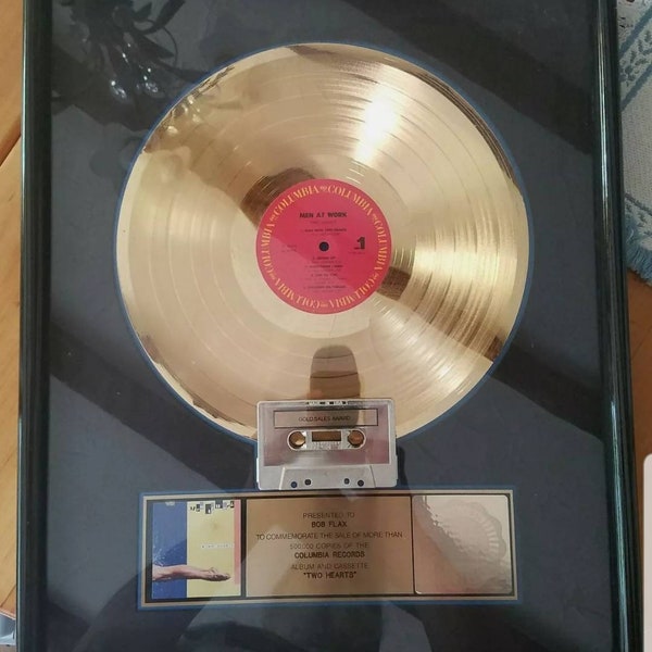 Gold Record Plaque - Etsy