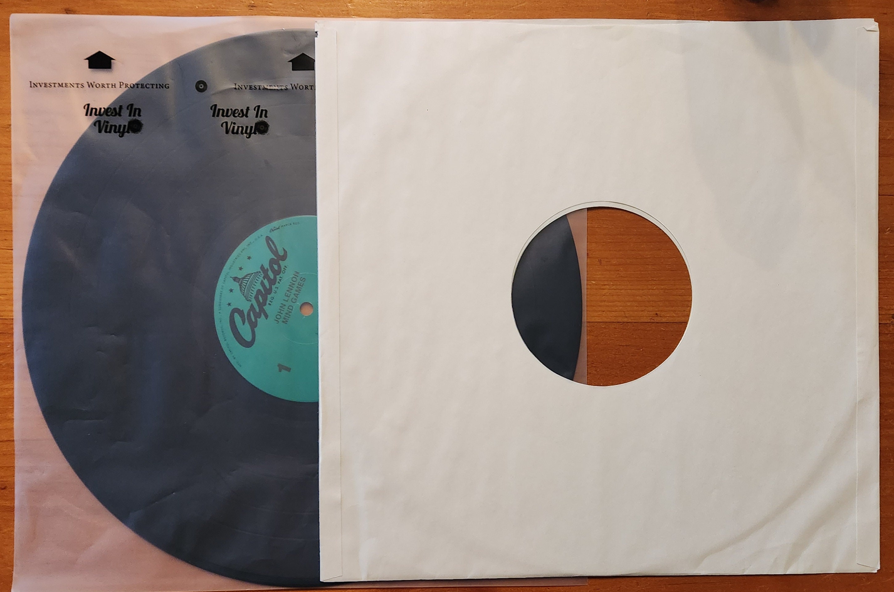 John Lennon MIND GAMES Lp Super Rare in Factory Plastic C1973 Out of ...