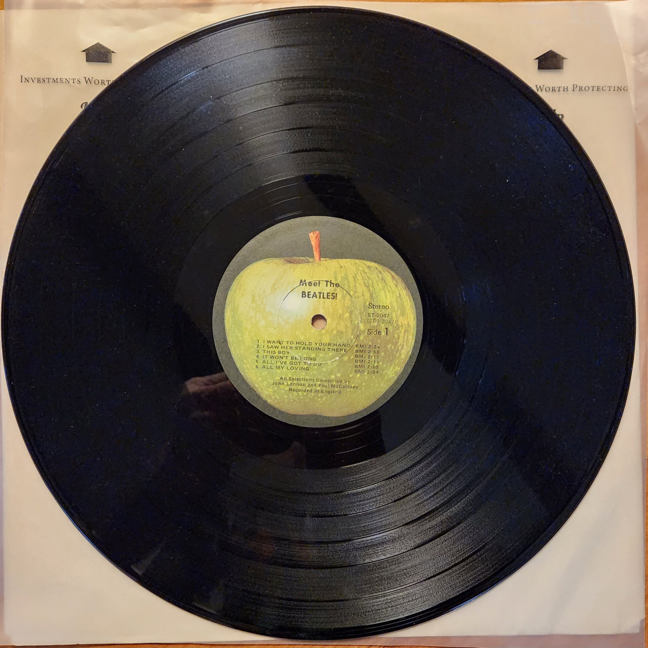 The Beatles/meet the Beatles/first Original Capitol/apple Lp to Be ...