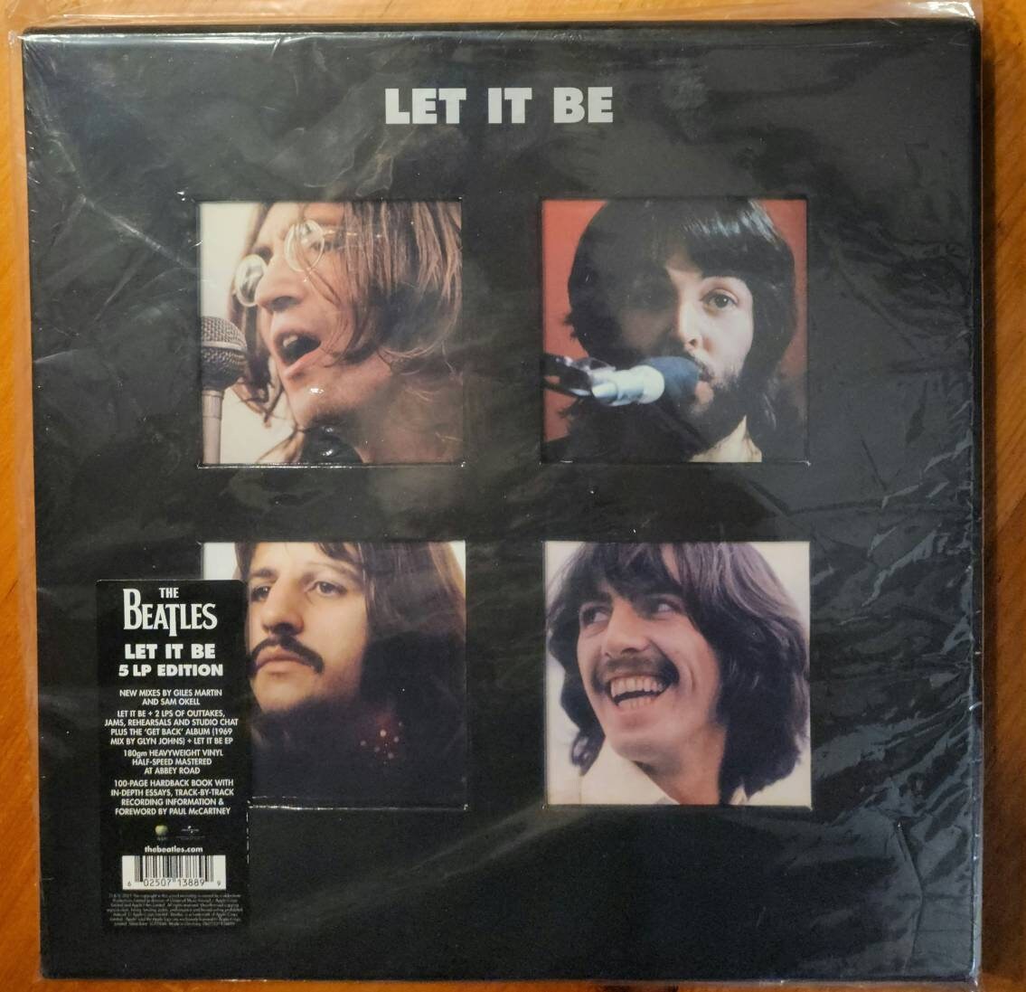 The Beatles Let It Be 5 LP Box Set New Reissue Apple Records Sealed ...