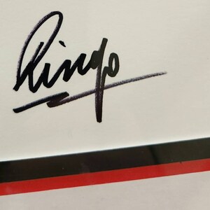 Ringo Starr Hand Singed Artist Proof Lithograph 2 of 4 Handled by Ringo ...