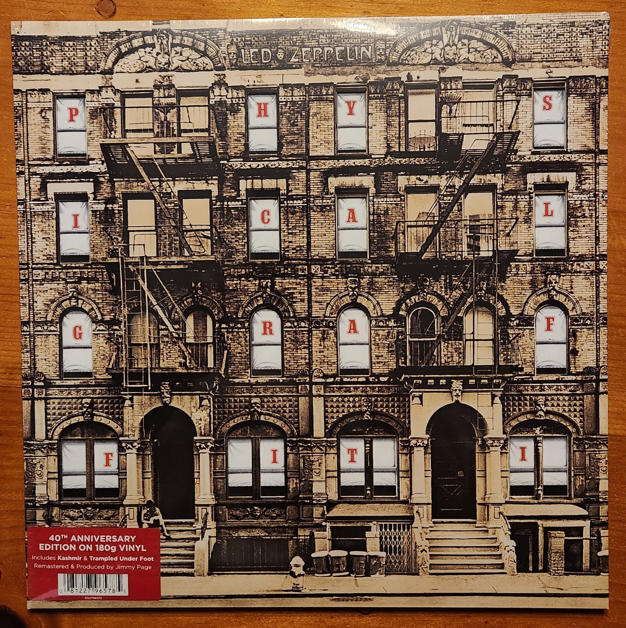 Led Zeppelin Swan Song Records Physical Griffiti LP Rare Sealed ...