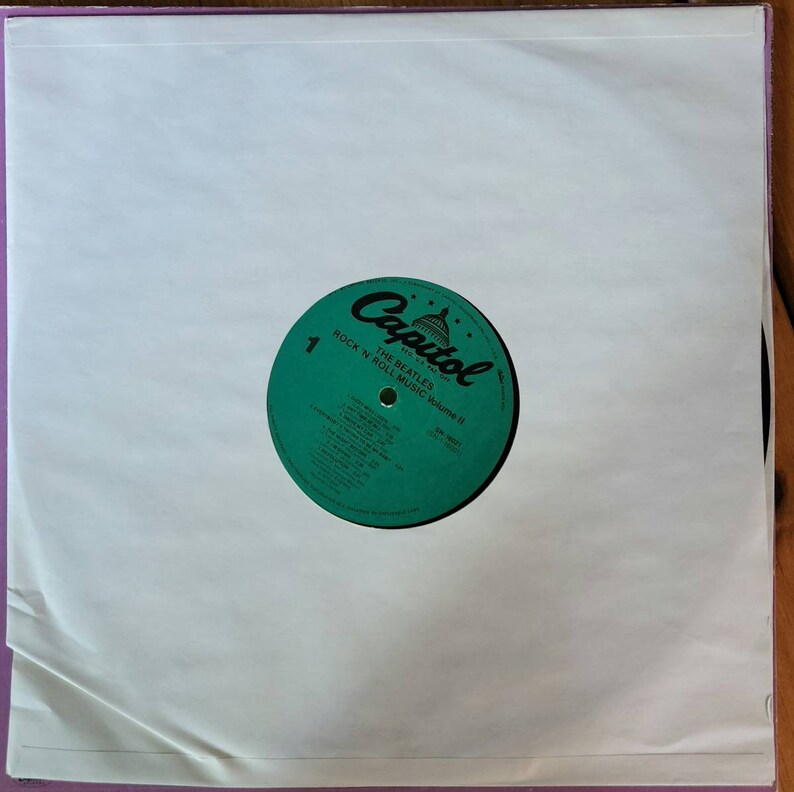 The Beatles Rock N Roll Volume 2 Original Green Capitol Label SN 16021 ...
