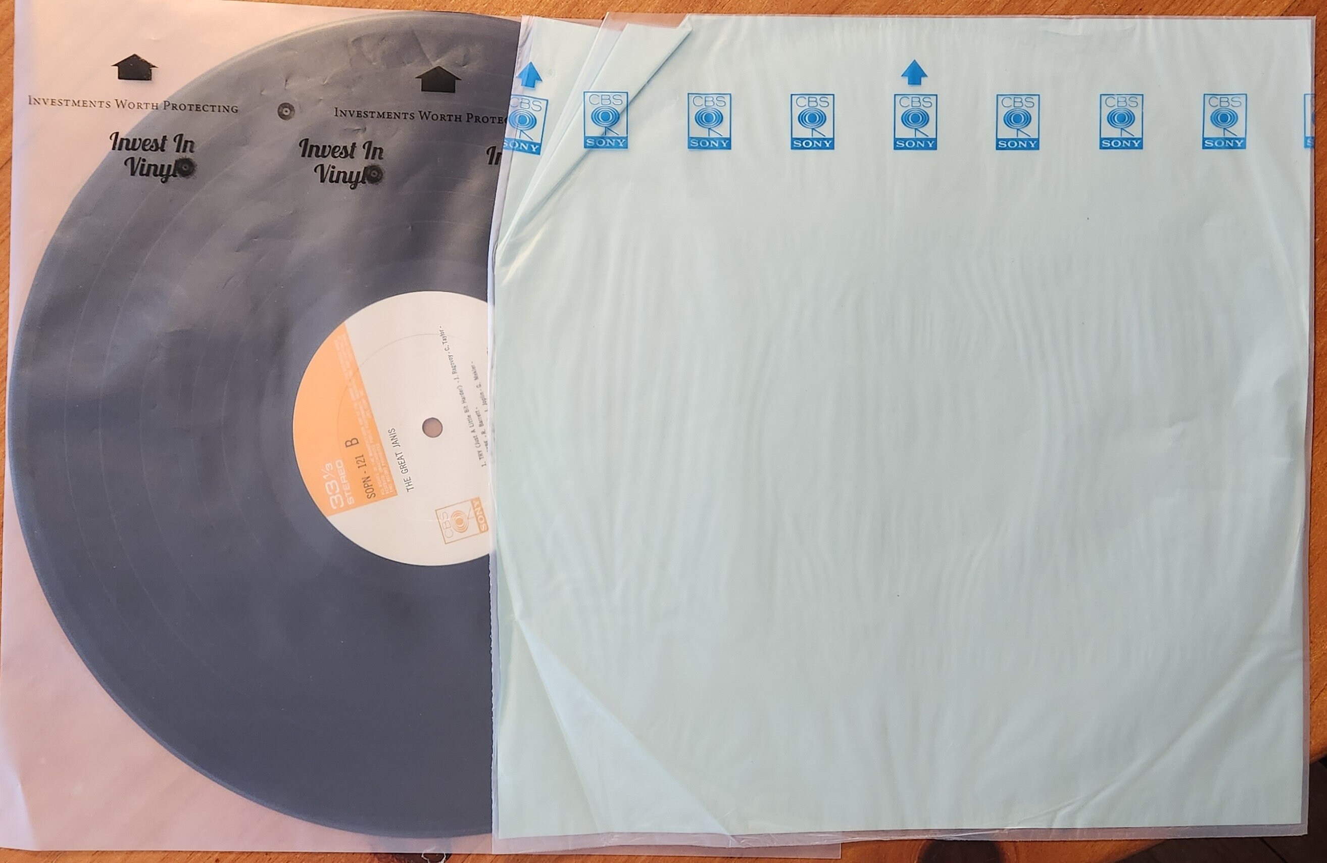 Janis Joplin/the Great Janis/columbia Records/spon-121/near Mint Vinyl ...