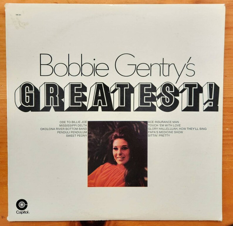 Bobbie Gentrys Greatest Hits Lp C197unknown Capitol Records SM-381 ...