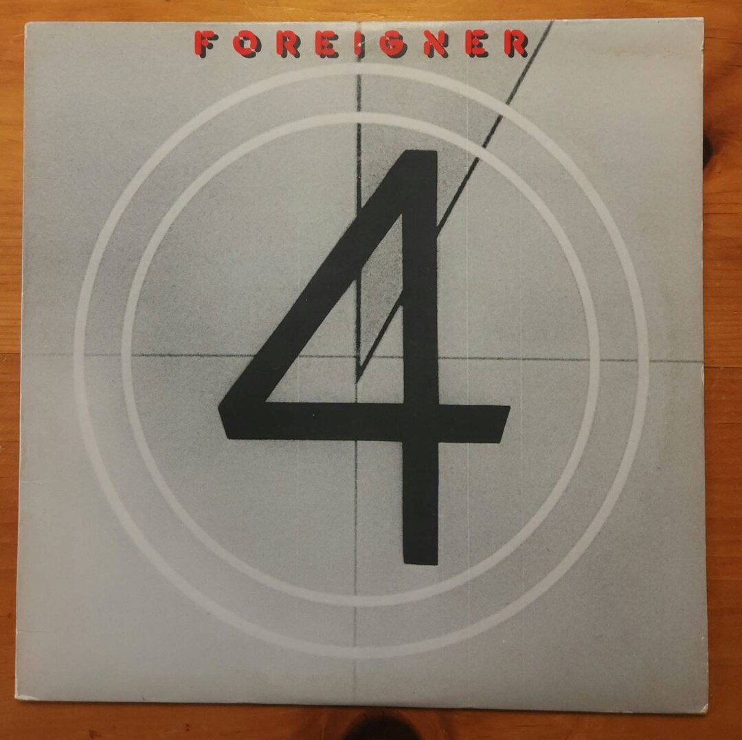 Foreigner 4 Lp C1981 Atlantic Records SD 16999 Amazing Jacket Beautiful ...
