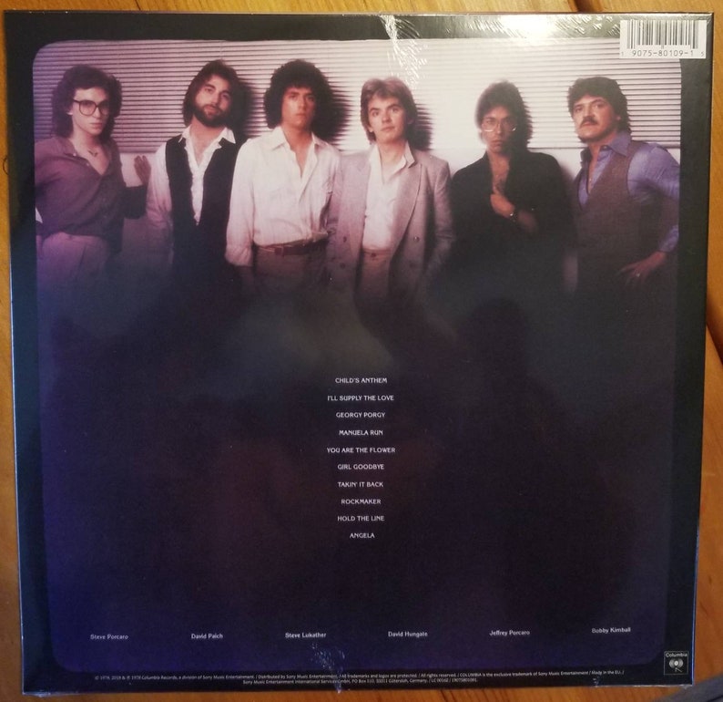 Toto the Legendary Debut Album Comes W/10 Original Tunes C2018 Columbia ...