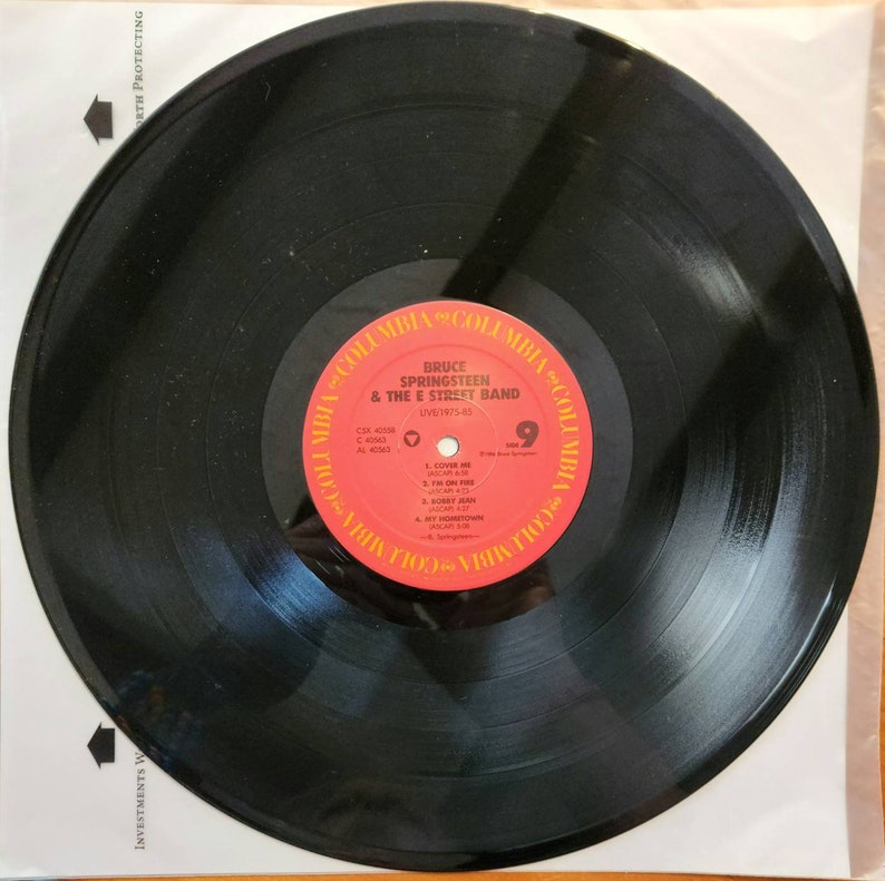 Bruce Springsteen Live 1975-85 Lps C1986 Columbia Records C5X 40558 ...