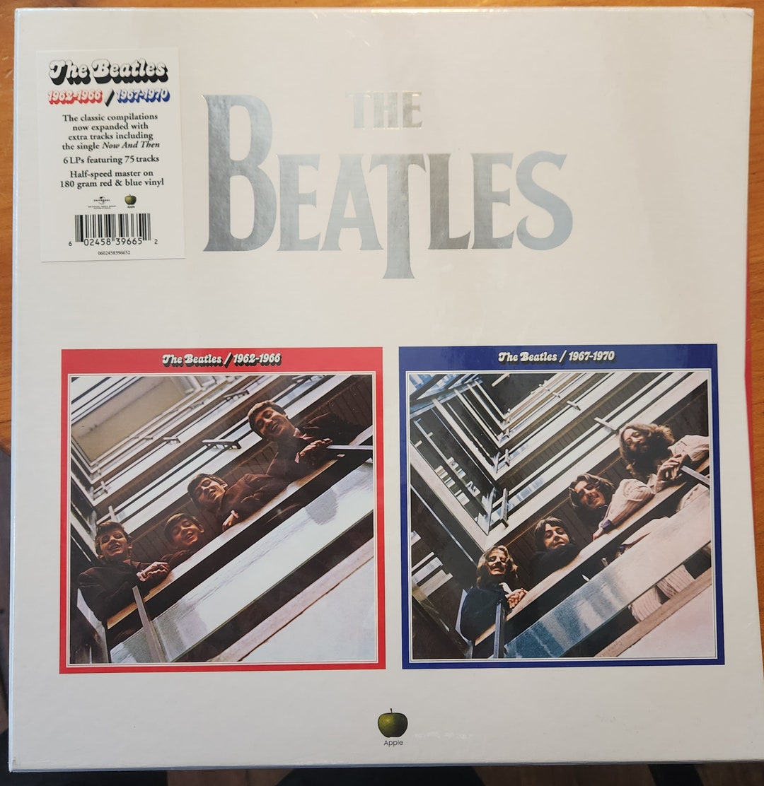 The Beatles/blue and Red Album/1962-1966-1967-1970/apple Records/2 ...