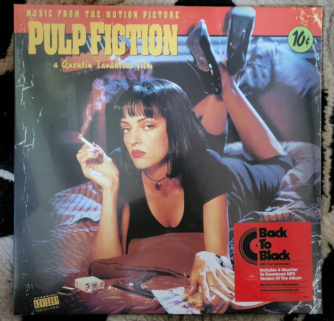 Pulp Fiction Lp Rare 180gm Vinyl and Sealed MCA Records - Etsy