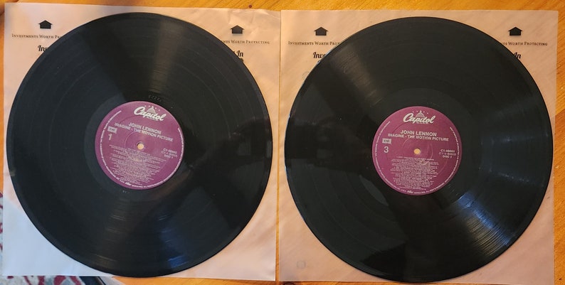 John Lennon/imagine/the Motion Picture Lp/c1988/john at His Best ...
