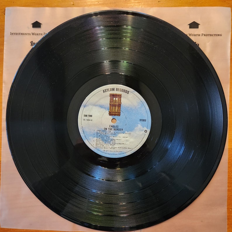 Eagles on the Border Lp Asylum Records 7E-1004 in Factory Plastic/hype ...