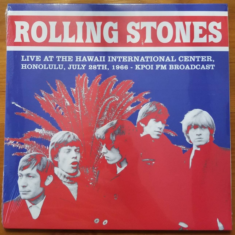 Rolling Stones Live Lp Sealed Live at the Hawaii International Center ...