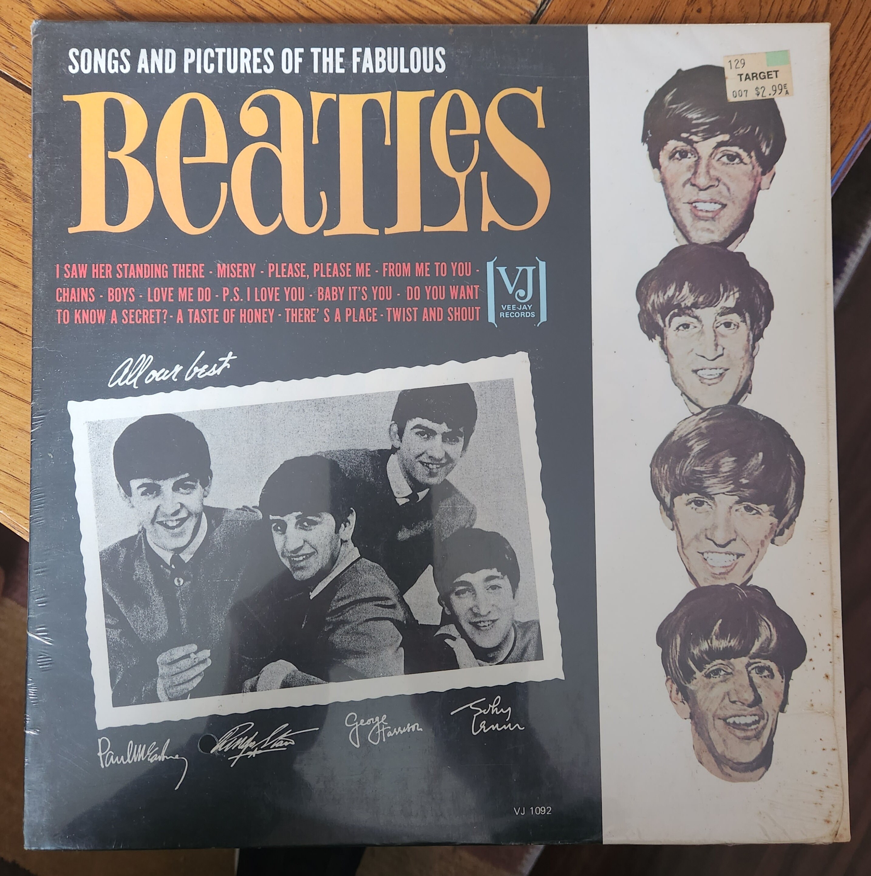 The Beatles/songs and Pictures of the Fabulous Beatles/sealed Super ...