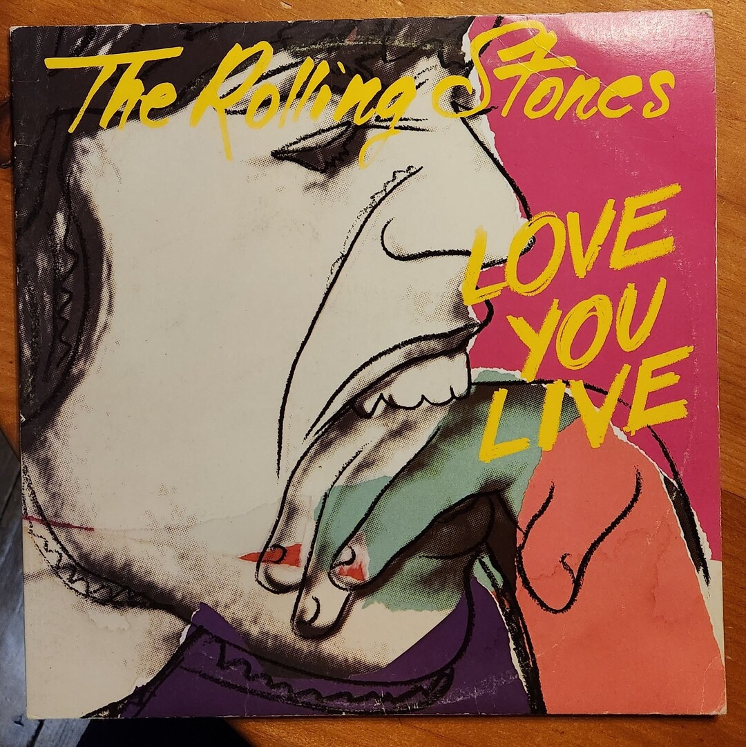 Rolling Stones Love You Live C1977 Copy Rolling Stones Records COC 2 ...