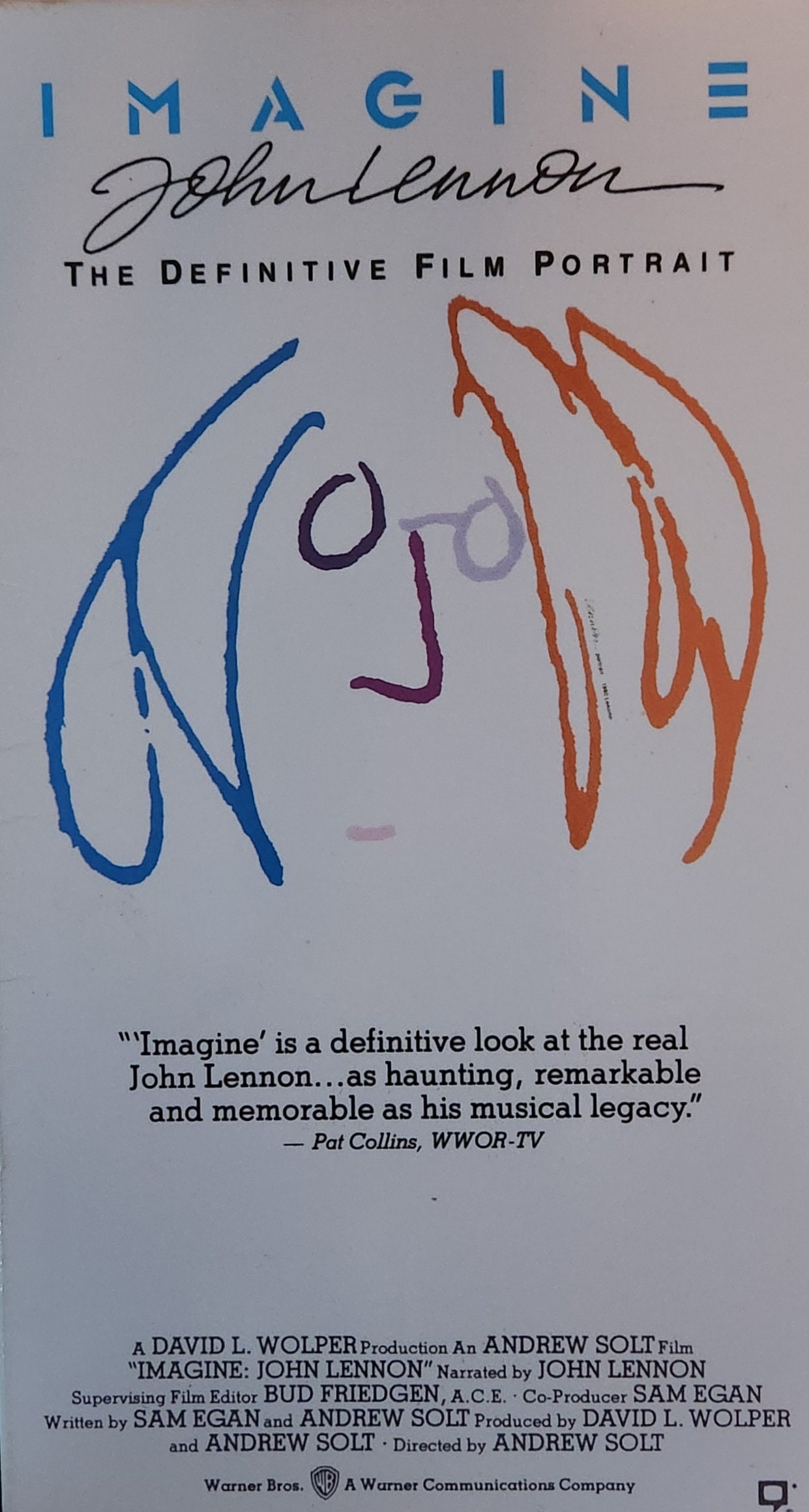 John Lennon/imagine/the Motion Picture Lp/c1988/john at His Best ...