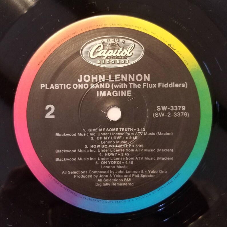 John Lennon/imagine/lp/super/rare Digital Remastered Vinyl Edition ...