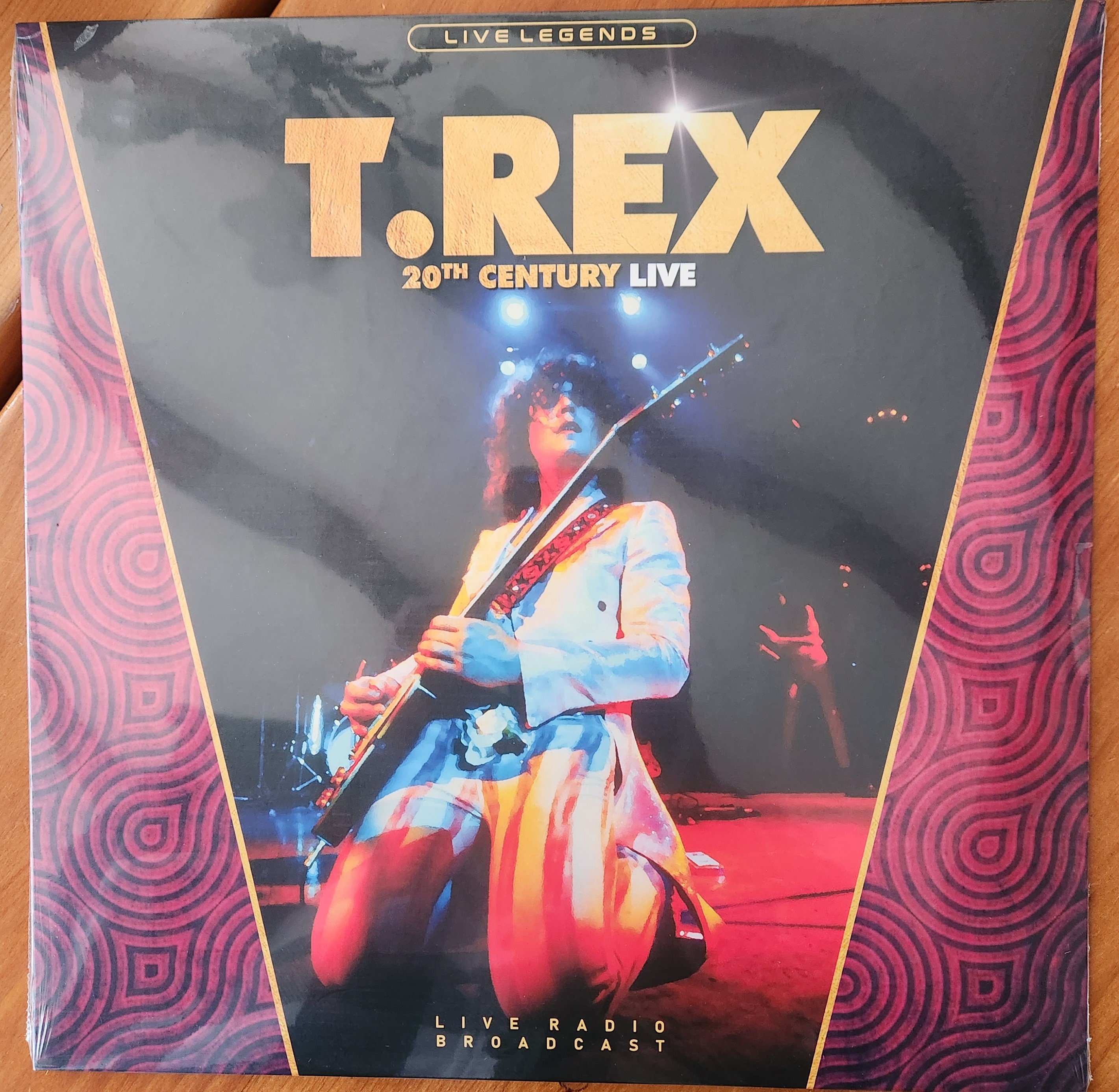 T-rex/20th Century Live/live Legends/pearl Hunter Records/wxrt Studio ...