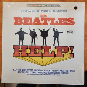 The Beatles Help Original Motion Picture Soundtrack Capitol Records ...
