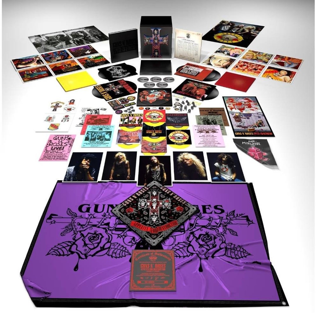 Guns and Roses Appetite for Distruction Boxset New Never Opened They ...
