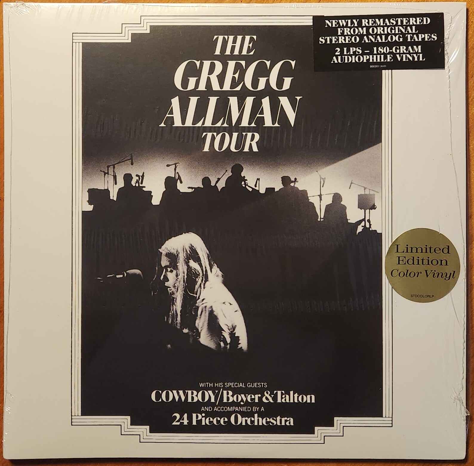 Greg Allman/the Greg Allman Tour/lp/sealed/limited Edition/colored ...