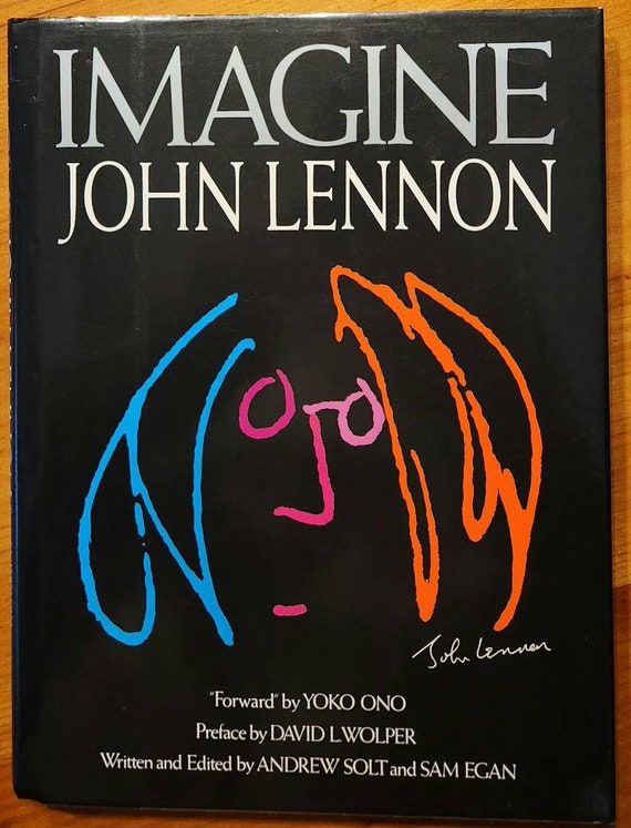 John Lennon/the Beatles Imagine 12 by 9 C1988 Coffee Table - Etsy