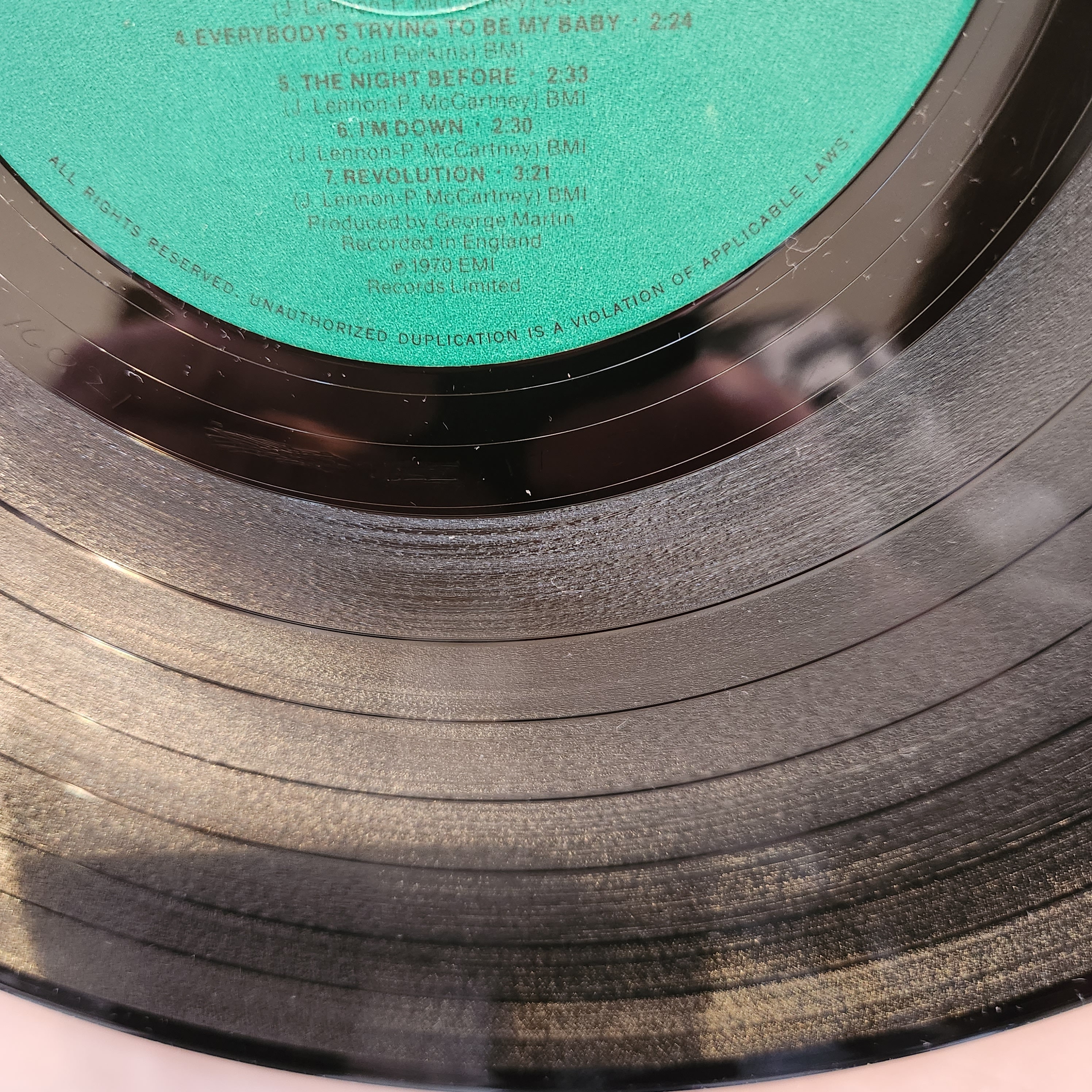 The Beatles Rock N Roll Volume 2 Original Green Capitol Label SN 16021 ...