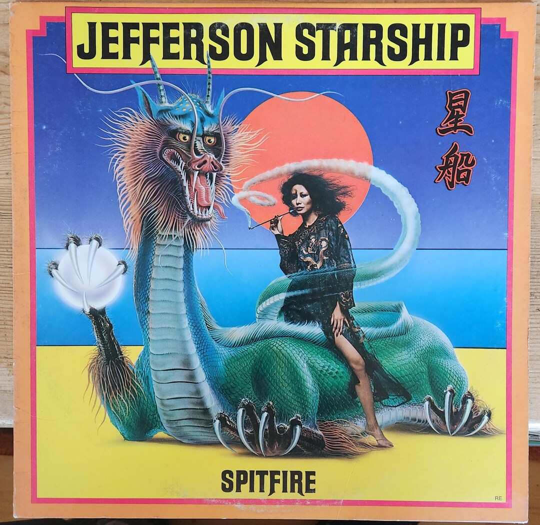 Jefferson Starship/spitfire/ Grunt Records/bfl1-1557/see Pictures/vinyl ...