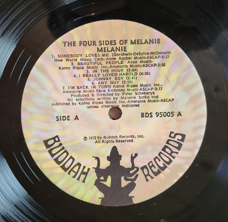 Melanie/the Four Sides of Melanie/buddah Records/bds 95005/original ...