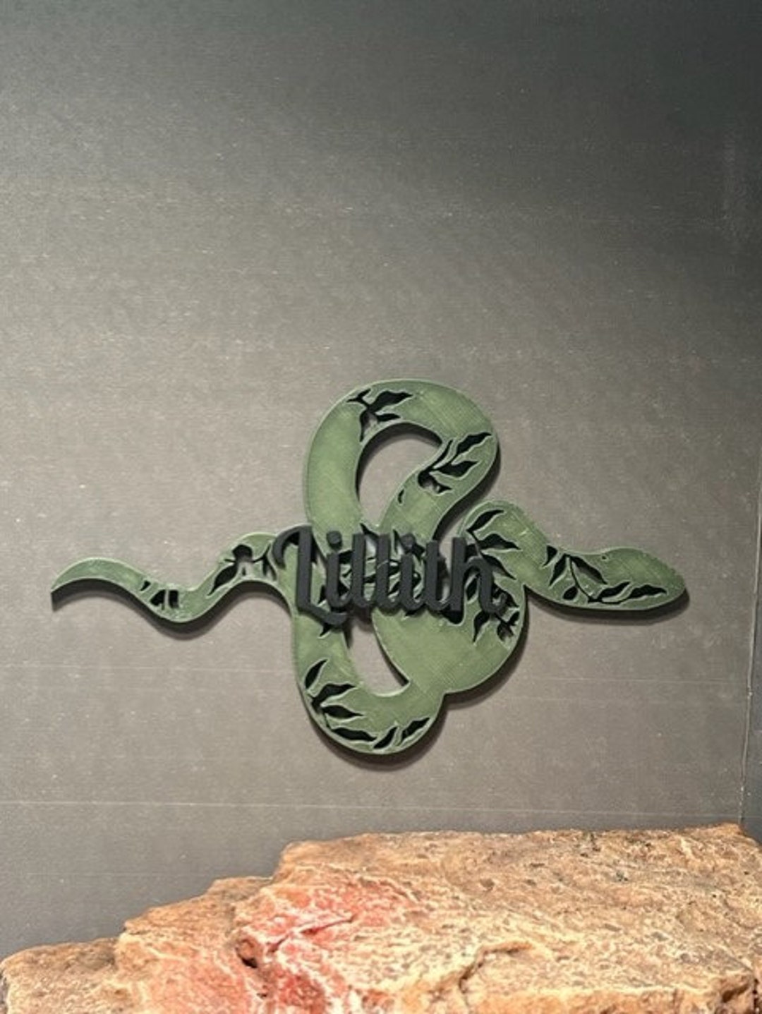 Custom Snake Name Tag/boa Name Plate/personalized Terrarium - Etsy