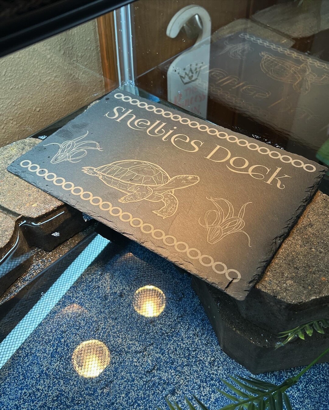 Custom Turtle Slate/turtle Hide/turtle Tank Decor/aquarium Tank Decor ...