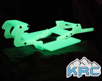 Karnage RC Gear ALIEN V2 SCX24 Chassis Builder's Kit Transparent Deep ...