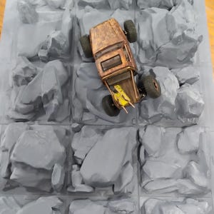 1:24 Scale Modular 20"x38" RC Rock Crawling Course 3D Print FILES ...