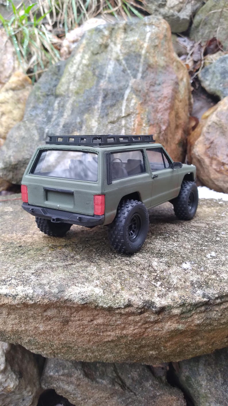 SCX30 Jeep XJ 2 Door Body W/ Interior-3d Print Digital File Download ...