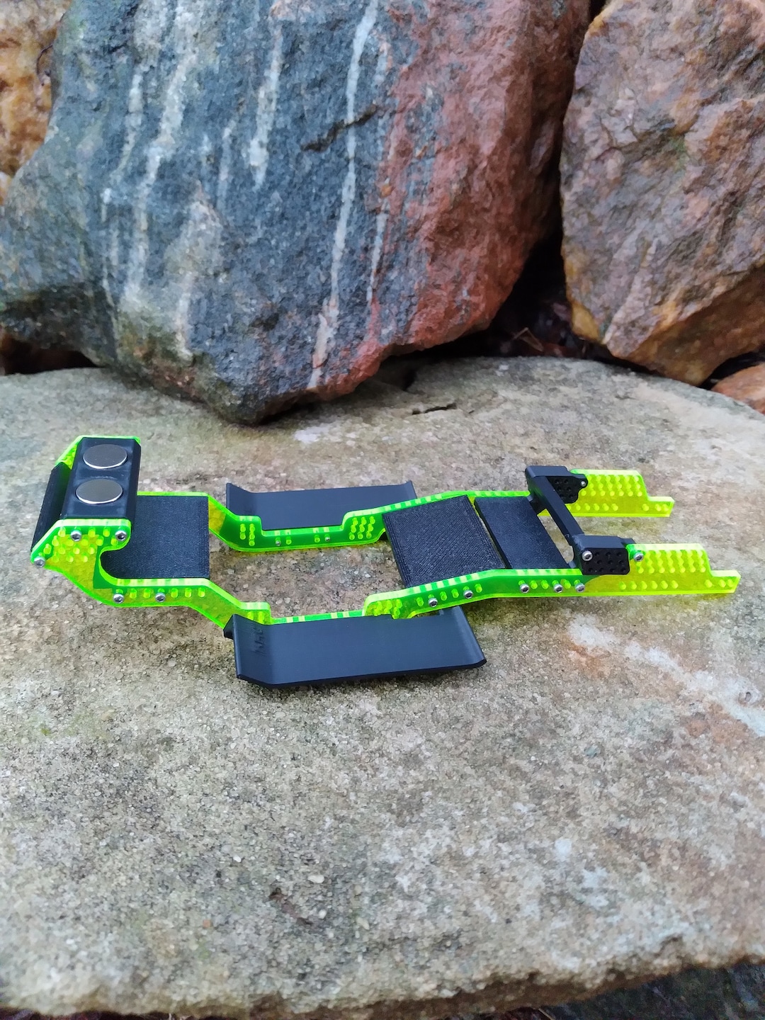 Karnage RC Gear ALIEN V2 SCX24 Chassis Builder's Kit Transparent UV ...